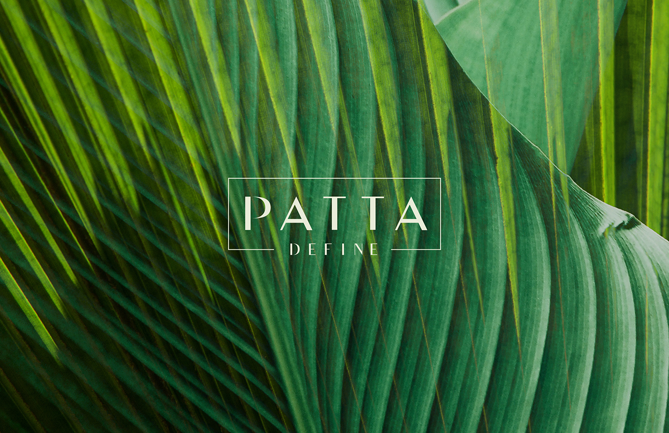 PATTA DEFINE - Brand Identity + Collateral – Dinsor Co., Ltd.