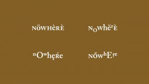 NOWHERE - Brand Identity – Dinsor Co., Ltd.