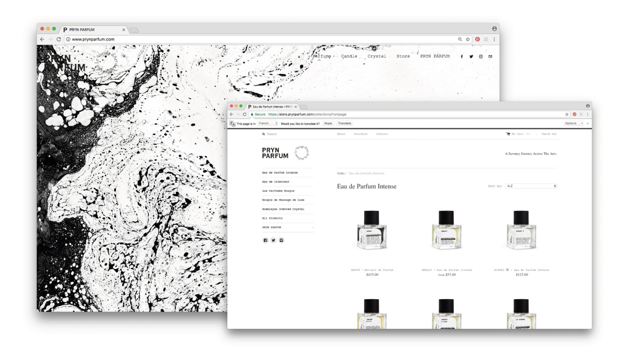 PRYN PARFUM - Brand Identity & Collateral – Dinsor Co., Ltd.