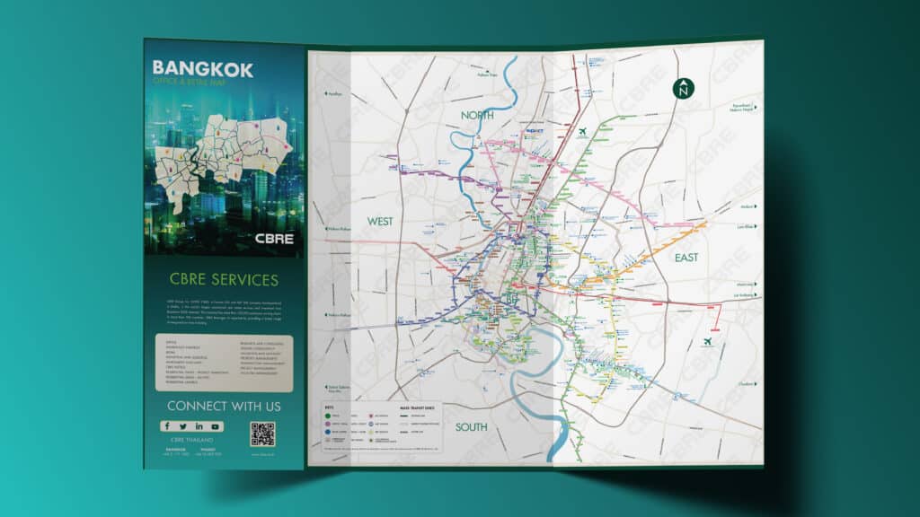 CBRE — Bangkok Office & Retail Map – Dinsor Co., Ltd.